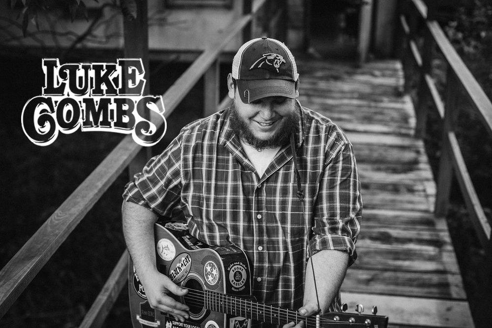 Luke Combs with Logo